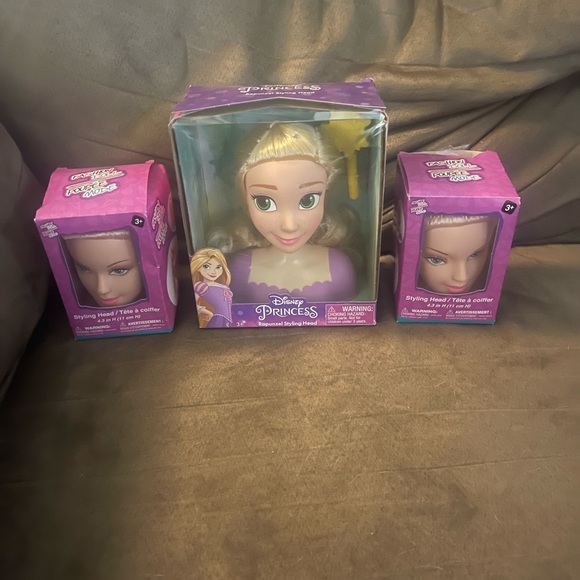 Toys | Disney Princess Rapunzel Styling Head Bundle | Poshmark